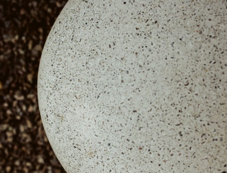 Pebble Seats made by sculptor Ben Barrell. Concrete outdoor seating
